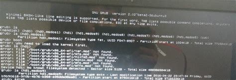 grub2 grub installation failed ubuntu 16 04 fresh installation