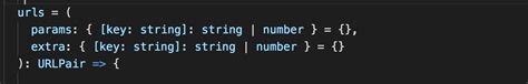 typescript syntax highlighting of method signatures broken when long