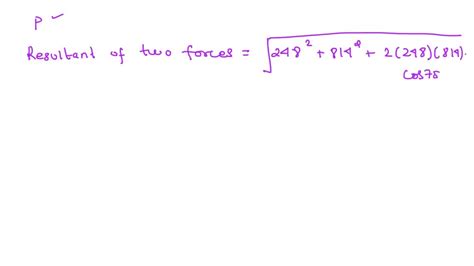 Solved An Object Is In Equilibrium When Three Forces Are Acting On It
