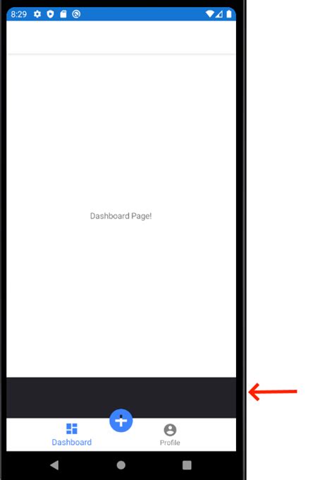 c can i add a static view above the tabbar in xamarin