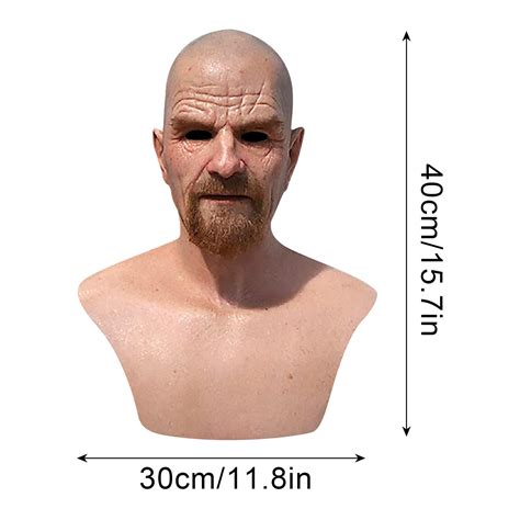Buy Scary Halloween Old Man Mask For Adult Realistic Latex Mask Human