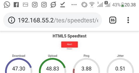 tulisan sakti membuat sendiri speed test local selfhost