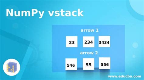 numpy vstack how does vstack function work in numpy