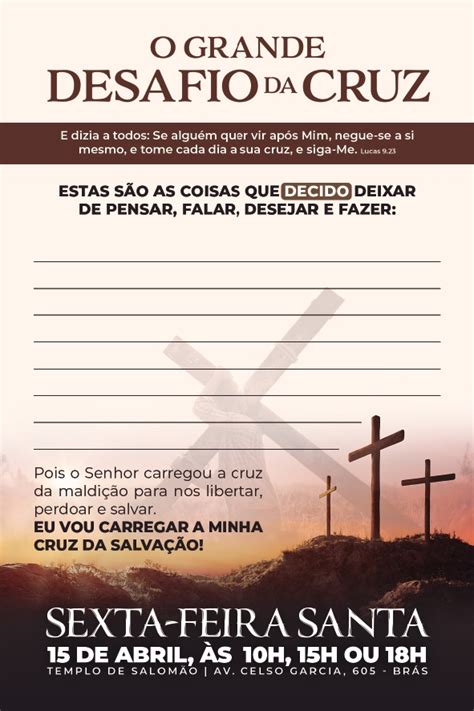 30 Dias Do Desafio Da Cruz Bispo Júlio Freitas Blog Oficial