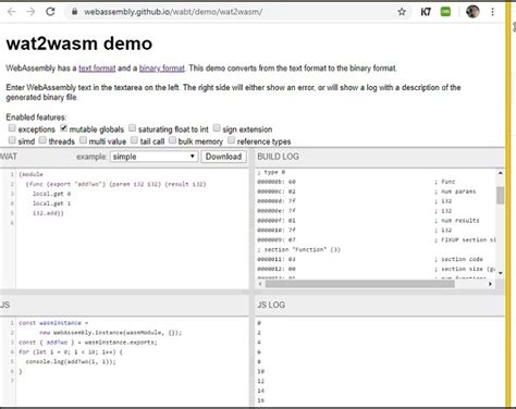 webassembly tools to compile to wasm