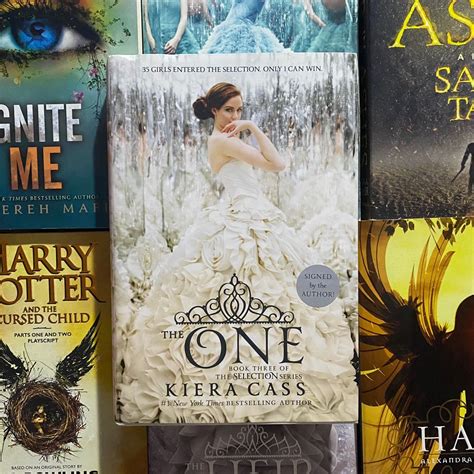 The One By Kiera Cass Hardcover And Signed Copy Hobbies And Toys
