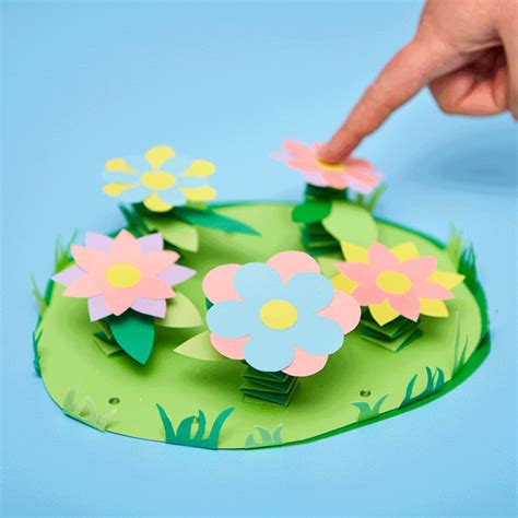 Mini Spring Flower Garden Craft Activity Guide Baker Ross