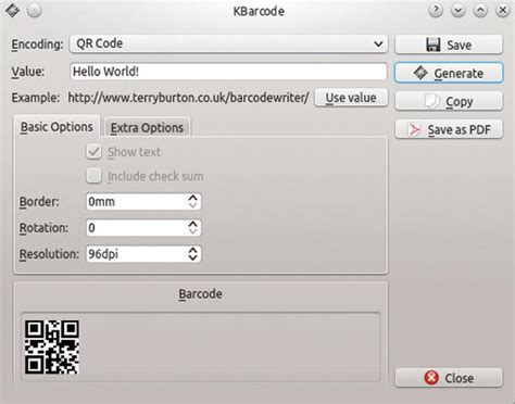 generating qr codes in linux linux magazine