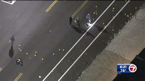 9 People Are Hospitalized After A Shooting Outside A Bar In