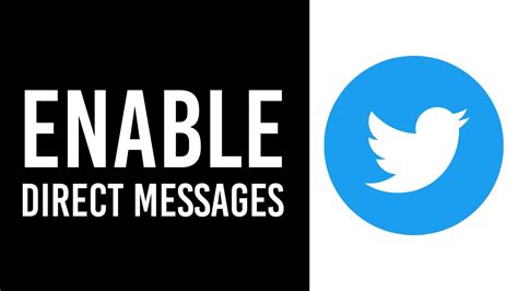 How To Enable Direct Messages On Twitter Turn On Twitter Dms Youtube