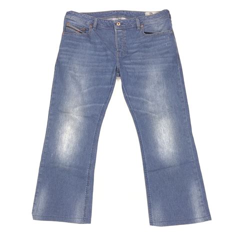 Diesel Mens Zatiny Button Fly Regular Bootcut Jeans … Gem