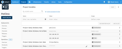 deploying a java web app with a mysql backend through octopus deploy