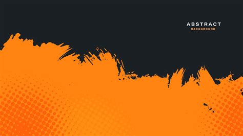 Abstract Orange And Black Grunge Texture Background 3804826 Vector Art