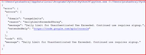 posting json in python