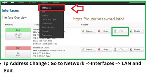 how to configure openwrt ip lan and dhcp step by step