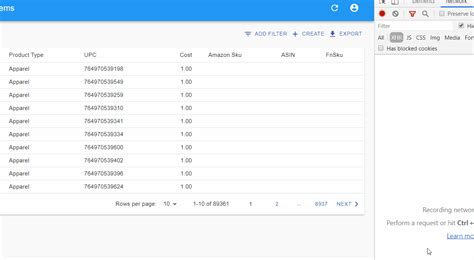 javascript react admin pagination not working as expected stack