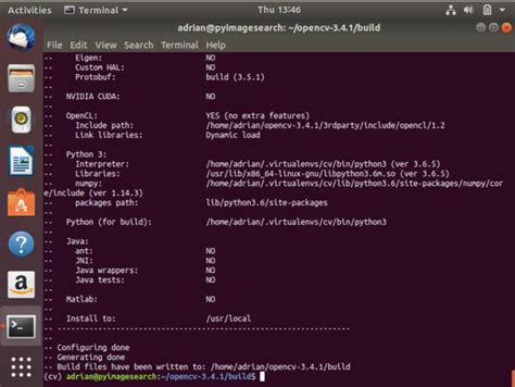 ubuntu 18 04 how to install opencv pyimagesearch