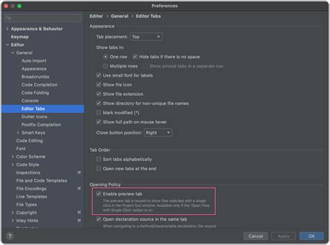 how to set single clicking to open file in intellij idea gang of coders