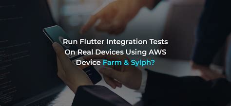 how to run flutter integration using aws with device farm