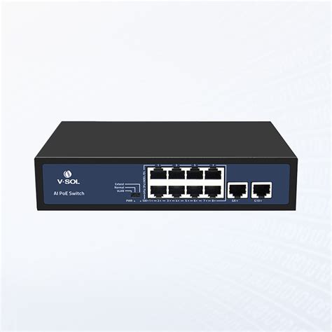 4 8 16 24 Ge Port Layer 2 Unmanaged Poe Ethernet Switch Vsol