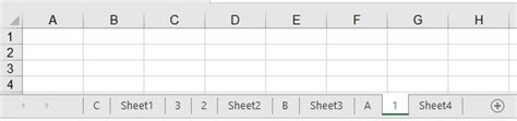 excel vba sort worksheet tab
