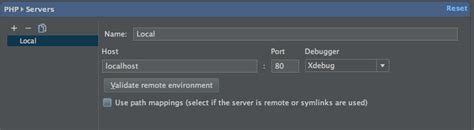 php debugging in phpstorm with xampp in osx stack overflow