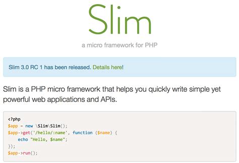 10 php frameworks for developers best of hongkiat