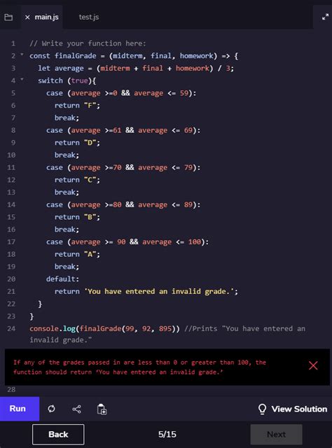 how to format switch case javascript faq codecademy forums