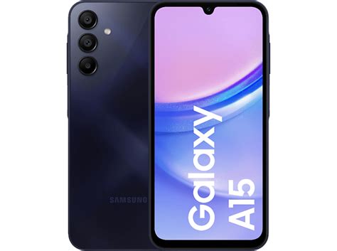Samsung Galaxy A15 4g 128 Gb Blauw Zwart Kopen Mediamarkt