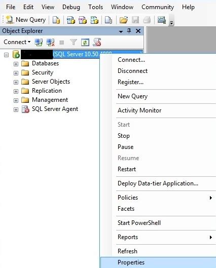 restoring system throws java sql sqlexception this index operation