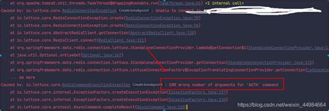 caused by re rediscommandexecutionexception err wrong