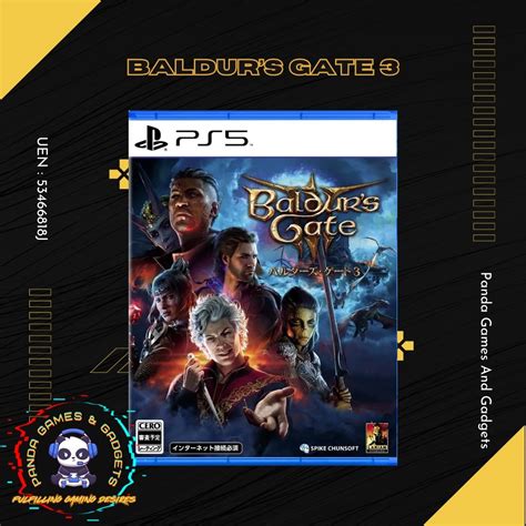 Baldurs Gate 3 Ps5 [physical Disc] Video Gaming Video Games