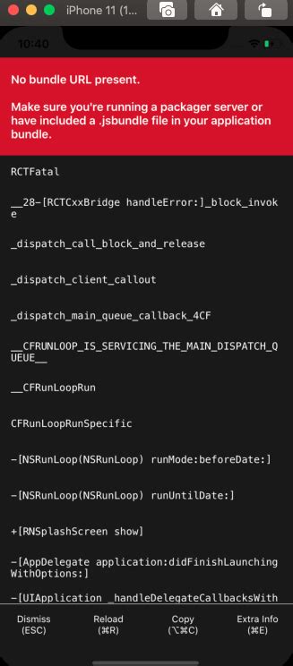 react native errors instamobile