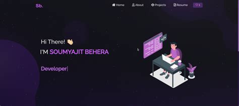 developer portfolio with react js dev community