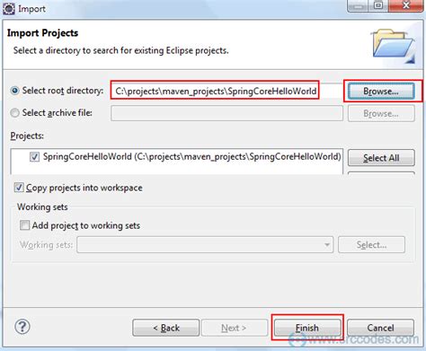 spring 3 hello world example tutorial using maven tool