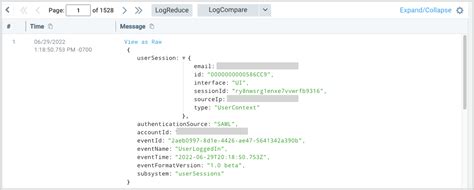 view search results for json logs sumo logic docs