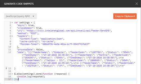 jquery why web api getting null values when i send array of objects