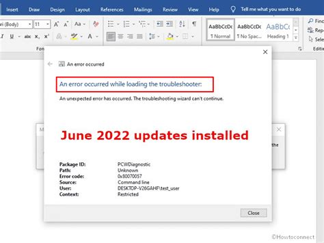 How To Fix An Error Occurred While Loading The Troubleshooter In