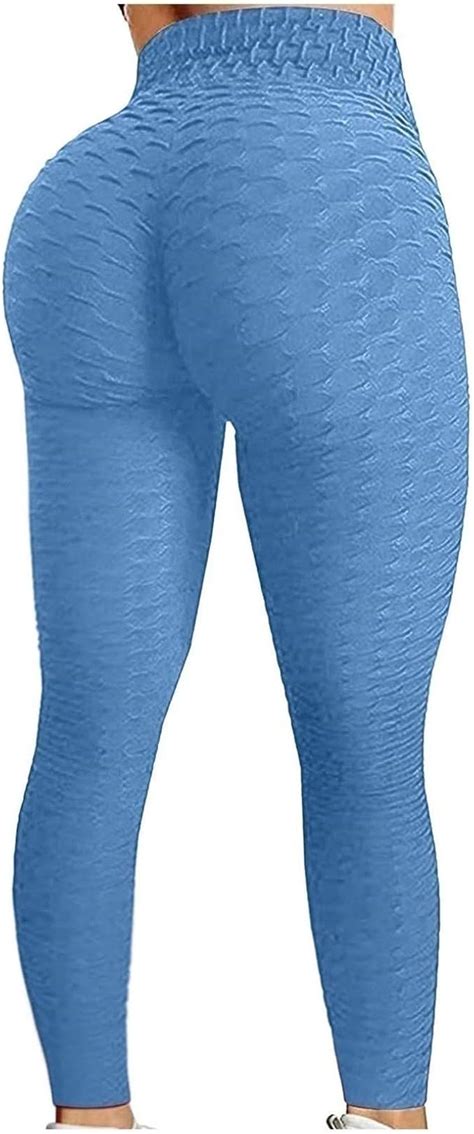 Anti Cellulite Kompressionshose Damen Yogahose Sports Leggings Push Up