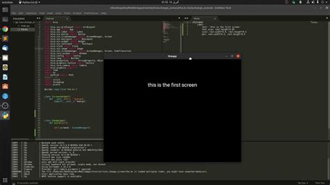 kivy screen manager youtube