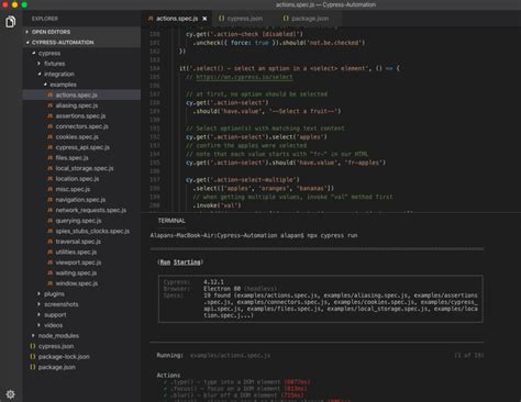 how to execute cypress tests using test runner and cli testersdock