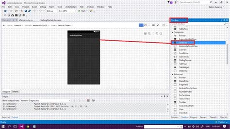 create an image gridview control in xamarin android app using visual