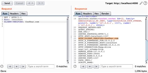 smuggling headers through reverse proxies