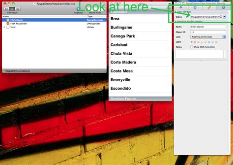 objective c how a nib file know s its file s owner controller stack