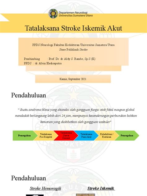 Tatalaksana Stroke Iskemik Akut Pdf