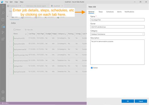 Create A Sql Server Agent Job Using Ssms Riset