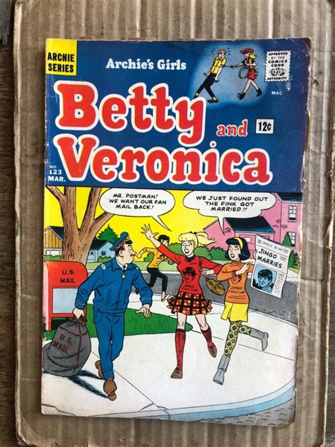 Archies Girls Betty And Veronica 123 1966 Comic Books Silver