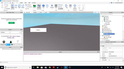 roblox client to server