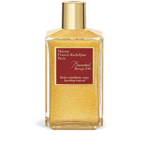 La Perva 라페르바 [메종프란시스커정] 바카라 루쥬 540 쉬머링 바디 오일 200ml S I Village 에스