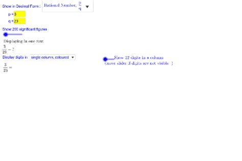 rational and irrational numbers in decimal form geogebra